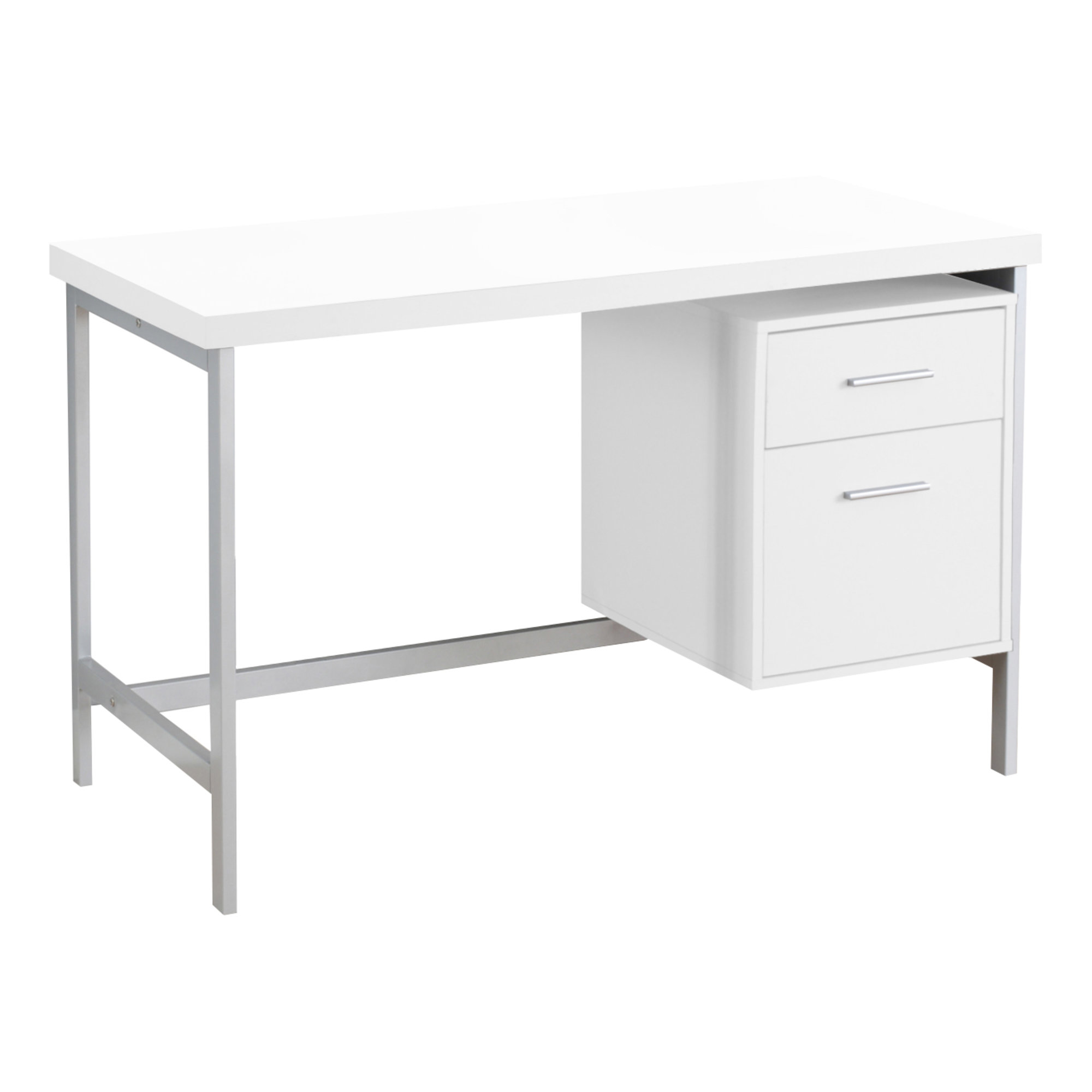 Monarch 48" Contemporary Simple Compact Office Computer Desk with ...