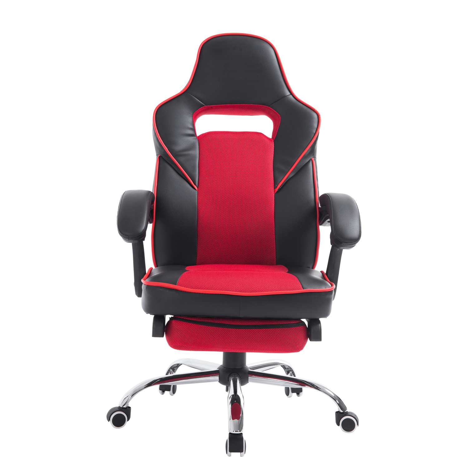 HOMCOM Race Car Style Reclining Office Chair High Back PU Leather w ...