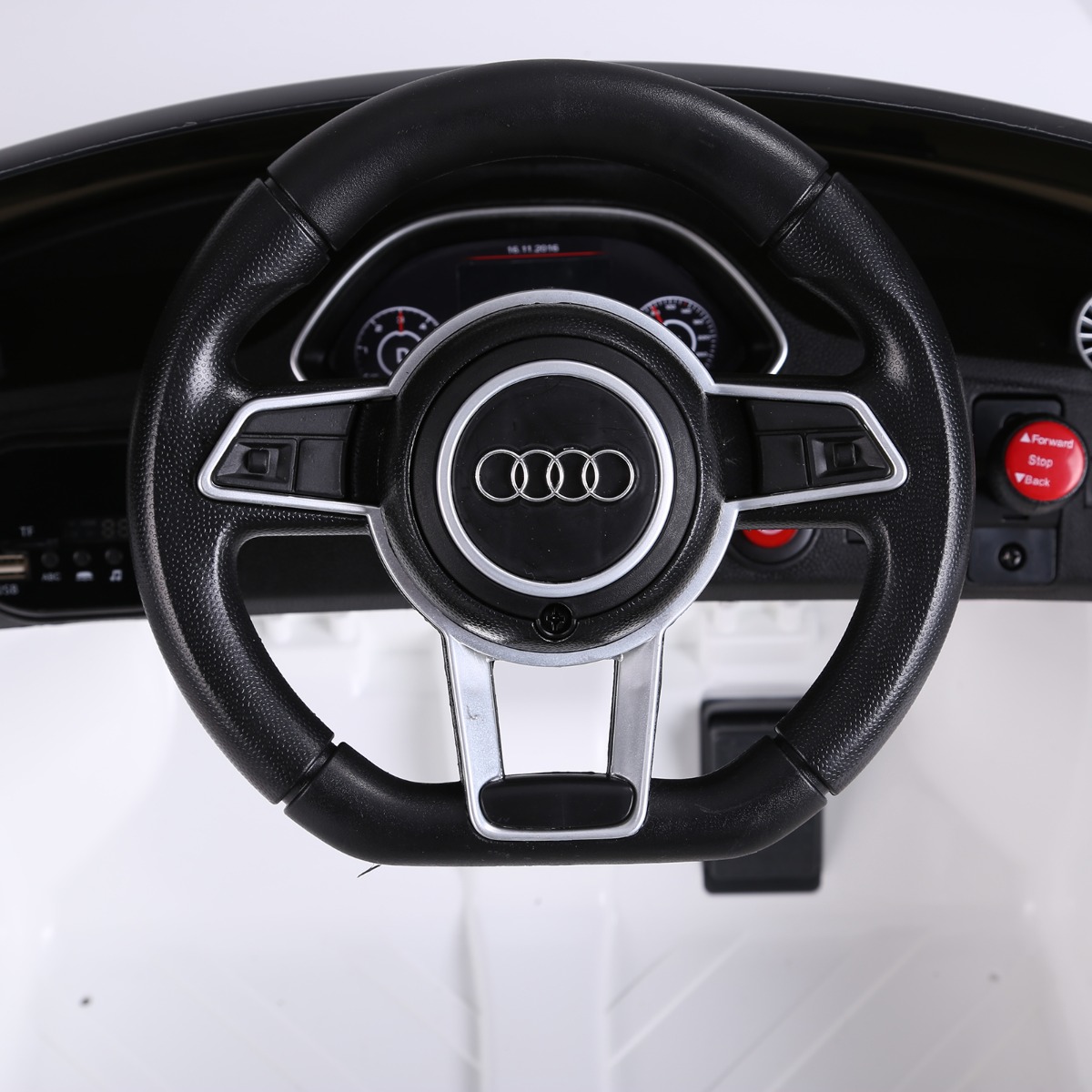 Aosom 6V Audi TT RS Kids Electric Sports Car Ride On Toy One Seat with ...