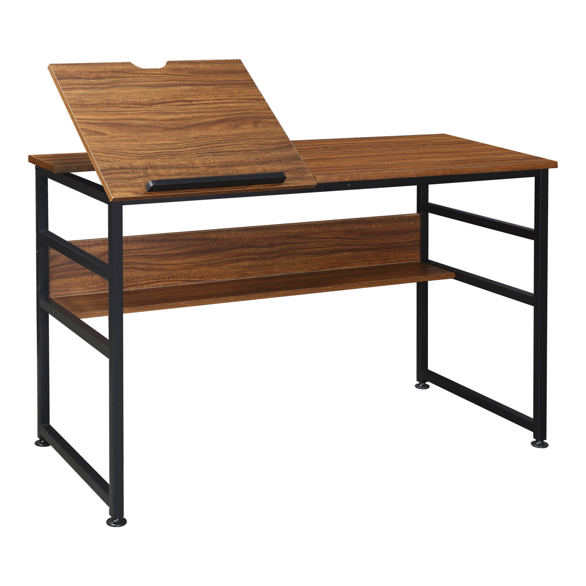 HOMCOM Drafting Table, Adjustable Drawing Desk, Multifunctional Writing ...