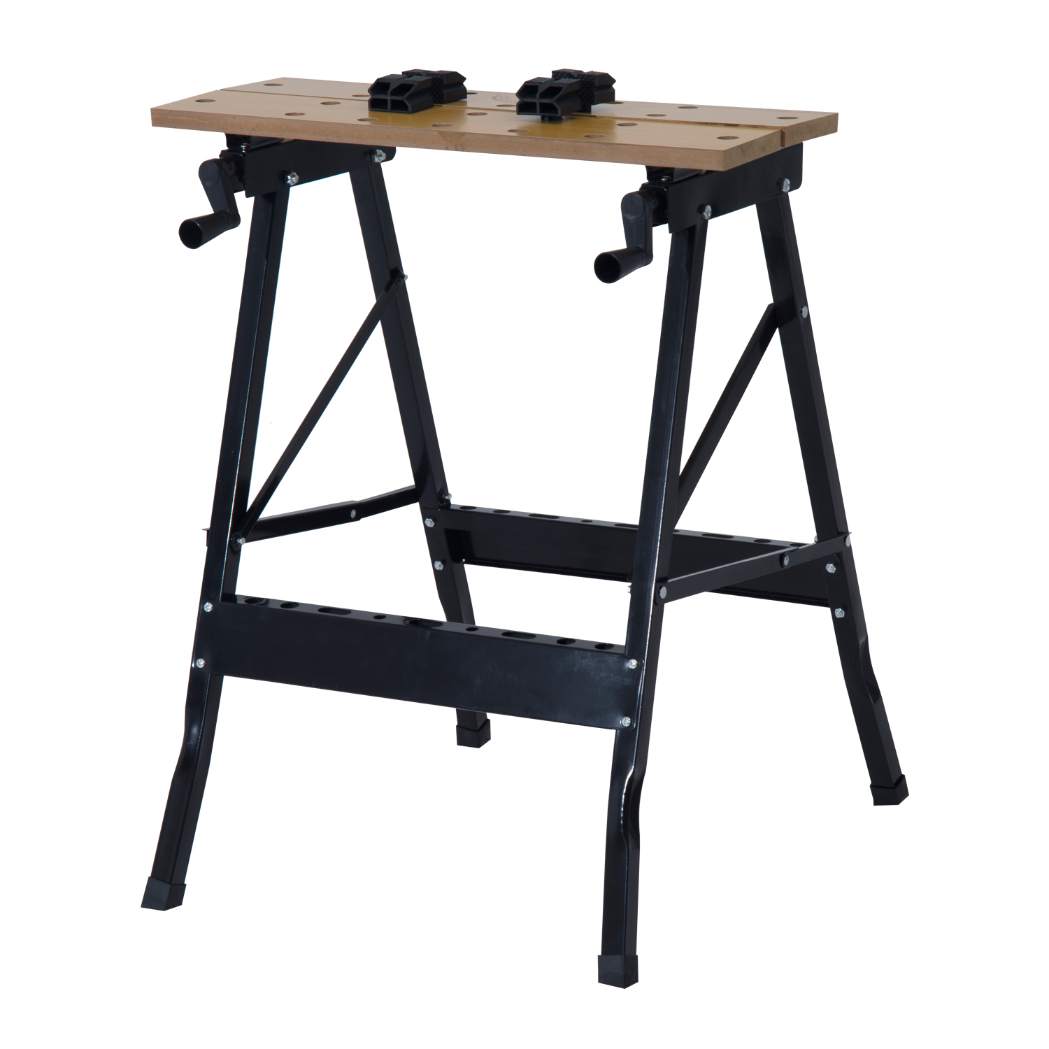 Portable Clamping Workshop Bench - Black|Aosom.ca