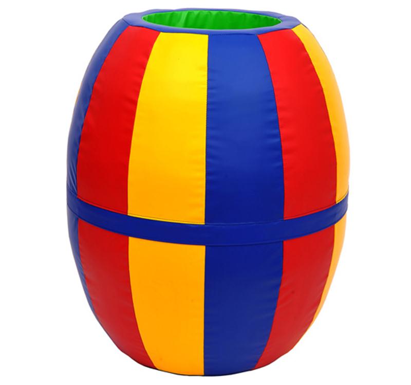 Children’s Gymnastic Barrel Tunnel - Rainbow|Aosom.ca