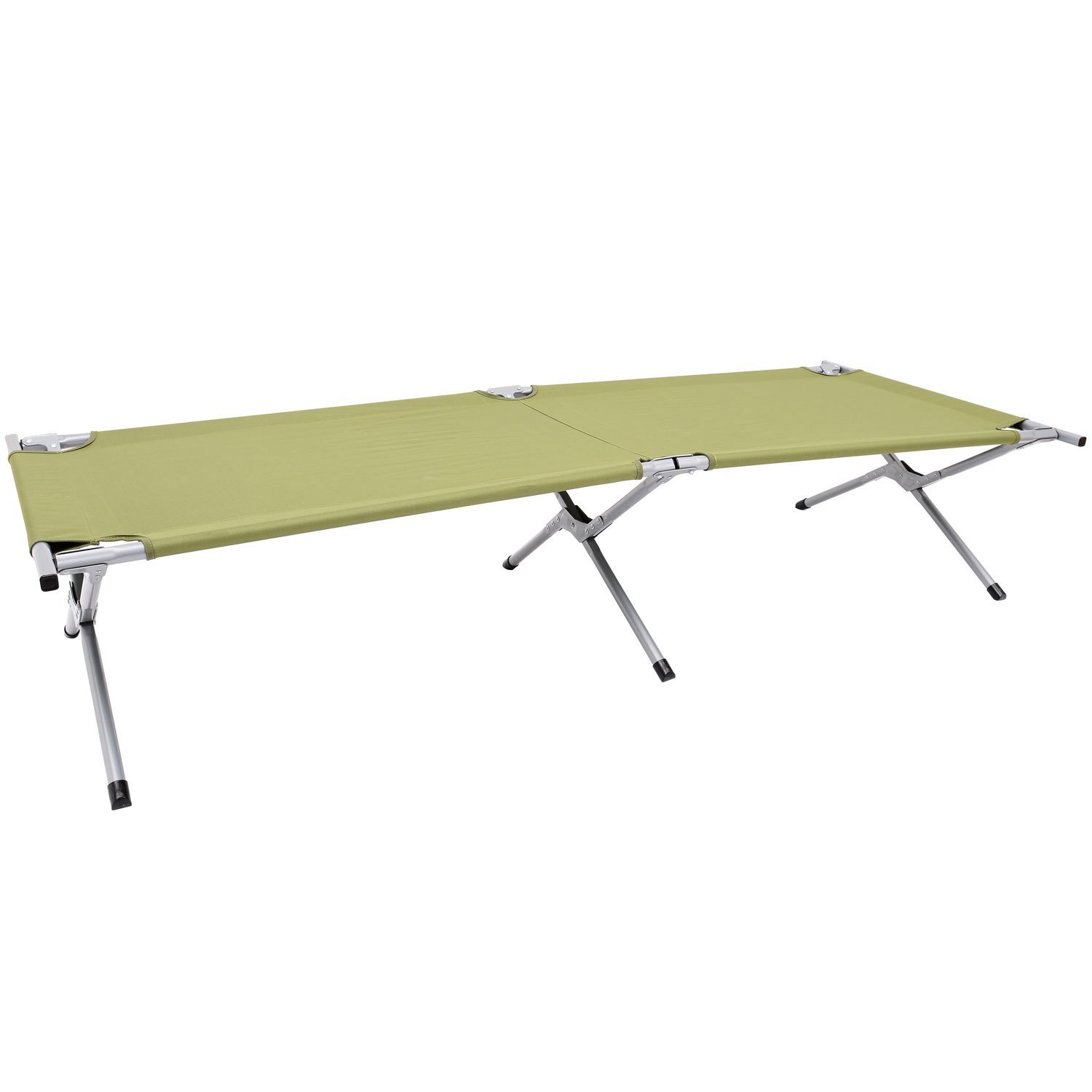 Military Style Folding Cot – Army Green|Aosom.ca