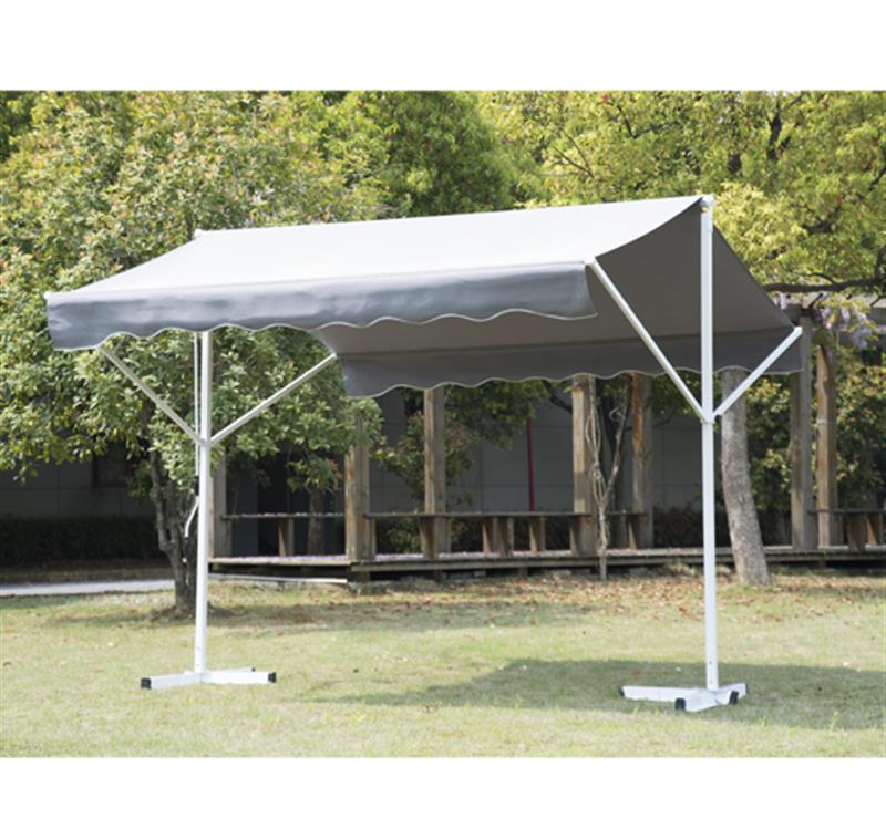 Outsunny 9.8' Freestanding Patio Awning - Grey|Aosom.ca