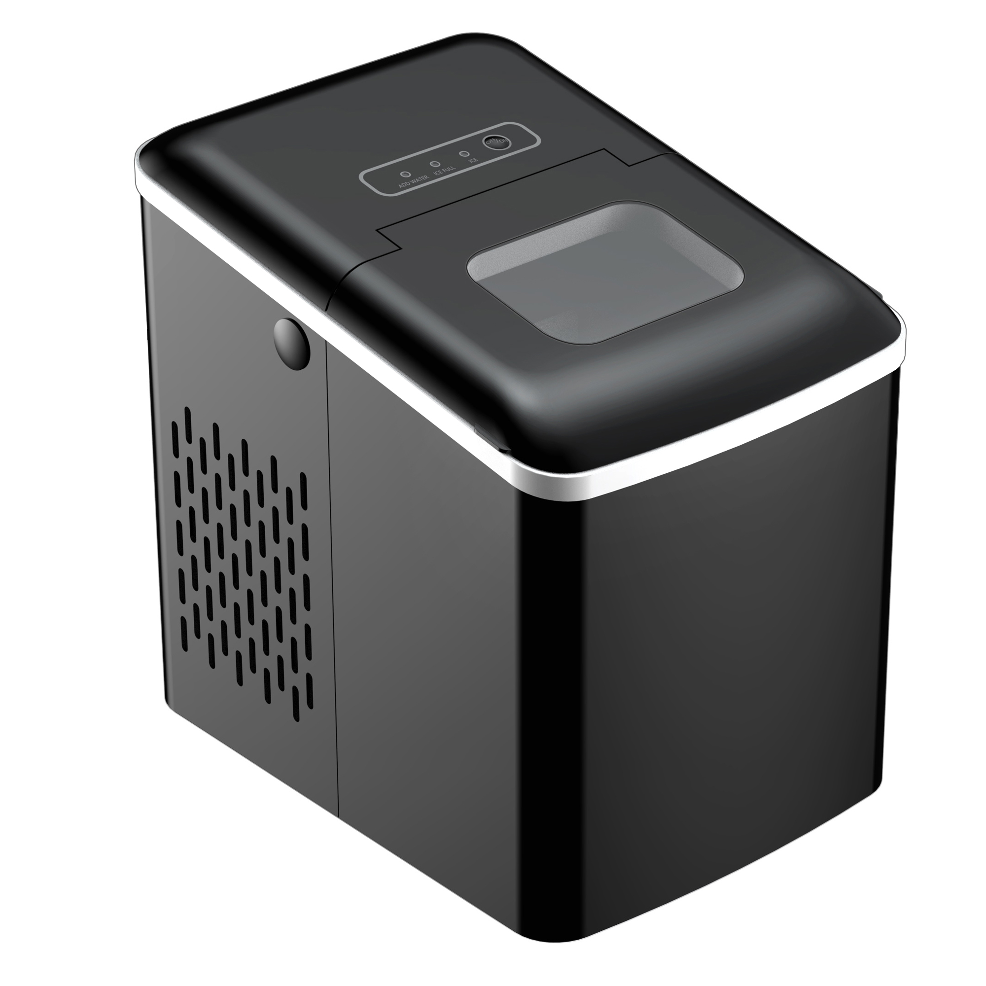 HOMCOM Powerful Nugget Ice Maker Machine, Ice Machine for Dorm Room ...