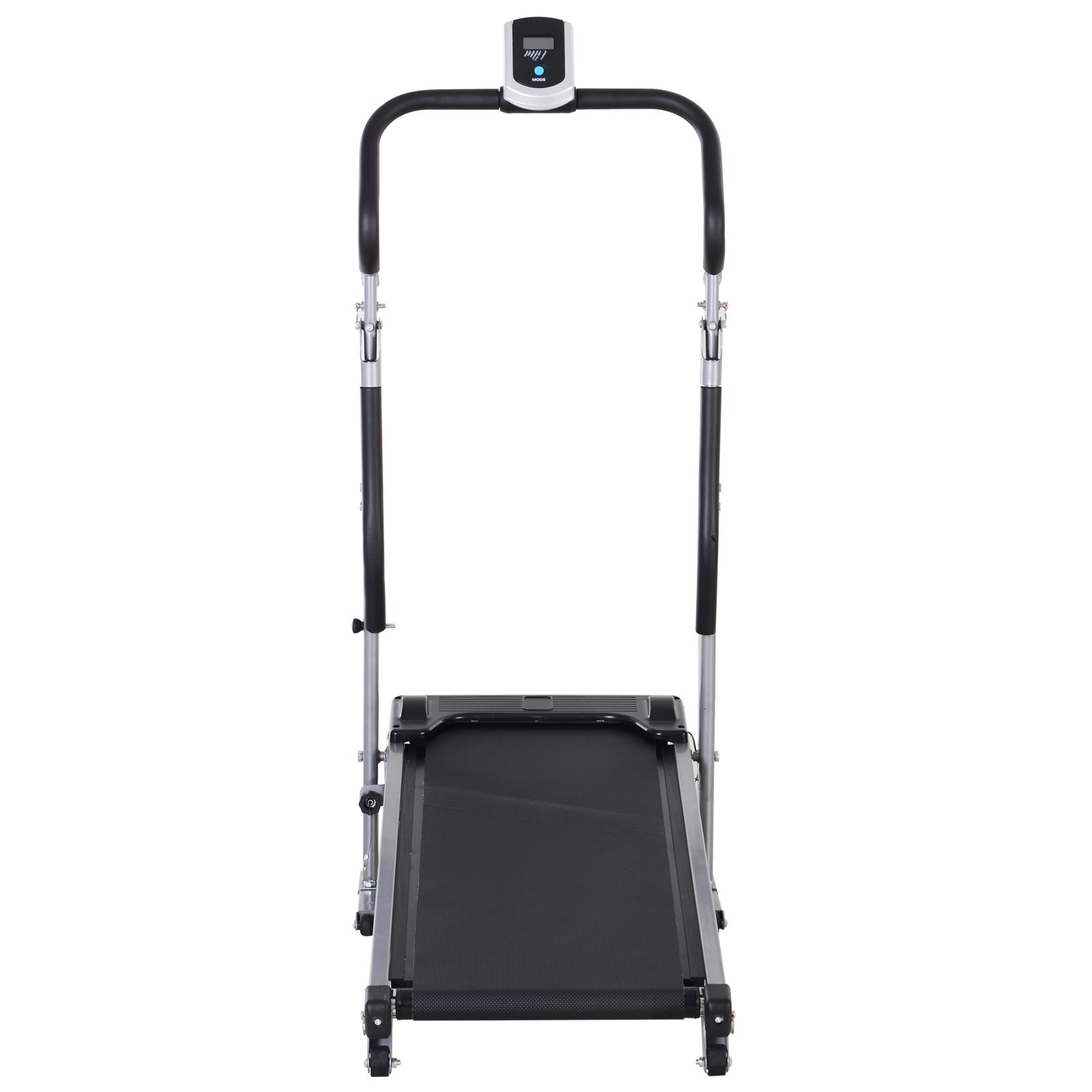 Soozier Folding Walking Backwards Treadmill With LCD Display 3 ...