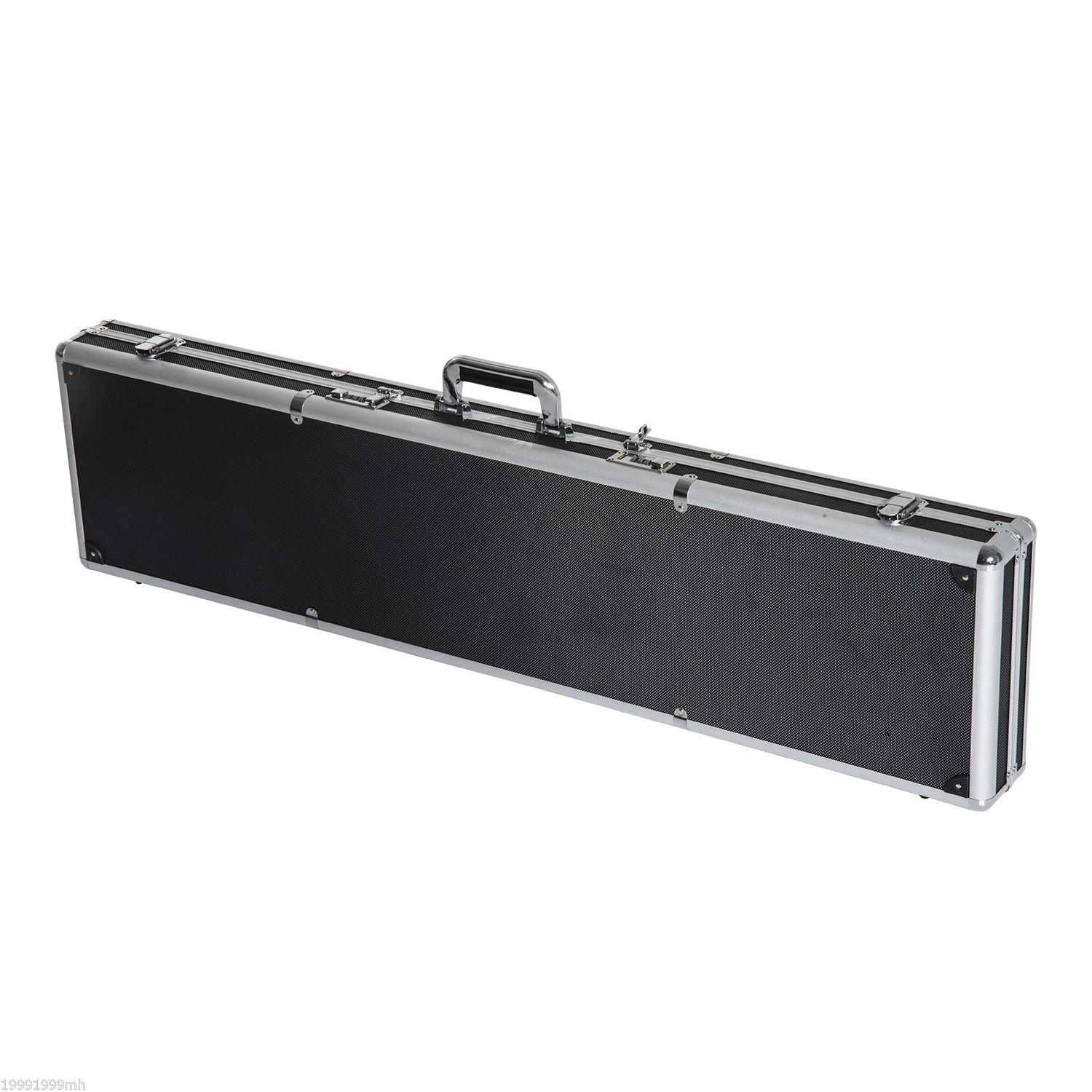 HOMCOM 43.7” Hard Gun Guard Case Rifle Storage Travel Carry Pistol ...