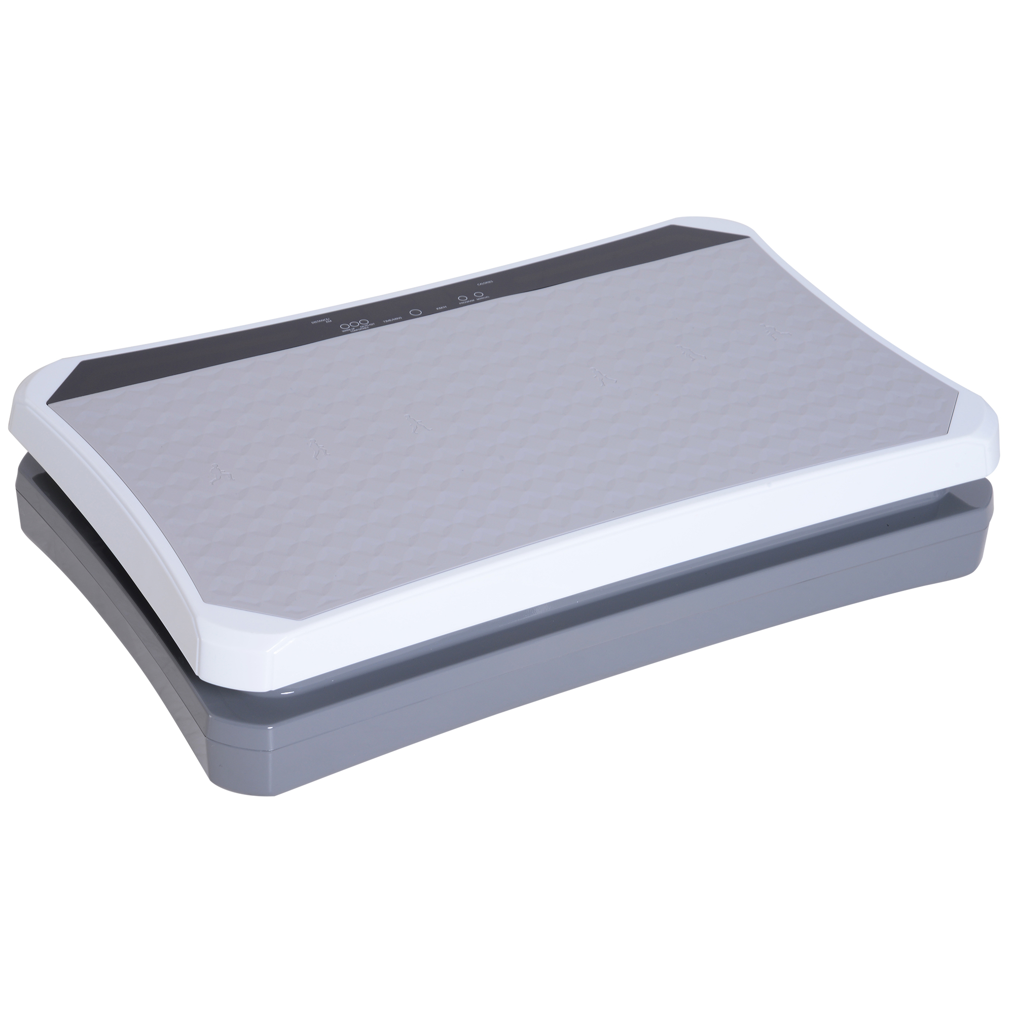 Soozier Fitness Standing Vibration Platform Machine with Resistance ...