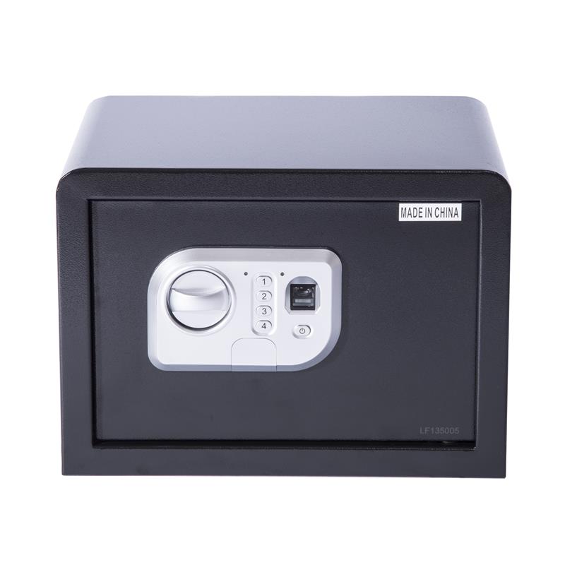 13.8" HomCom Fingerprint Digital Electronic Gun Safe Box w/ Keypad Lock ...