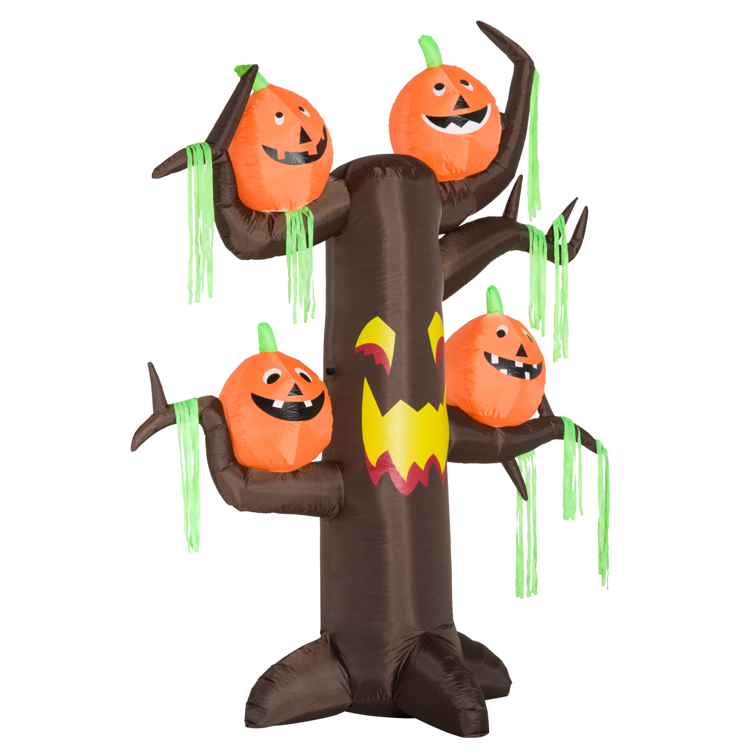 HomCom 8’ Tall Outdoor Lighted Inflatable Inflatable Halloween ...