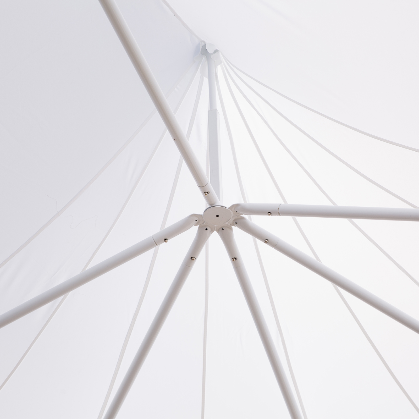 Outsunny Large Decagon 10-Wall Gazebo Canopy Tent Outdoor 29'x21' White ...