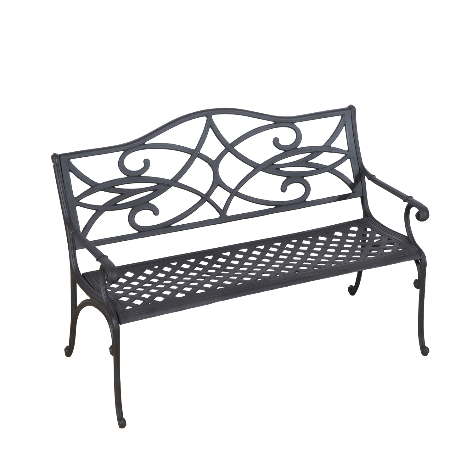Outsunny 49" Decorative Outdoor Garden Bench|AOSOM.COM