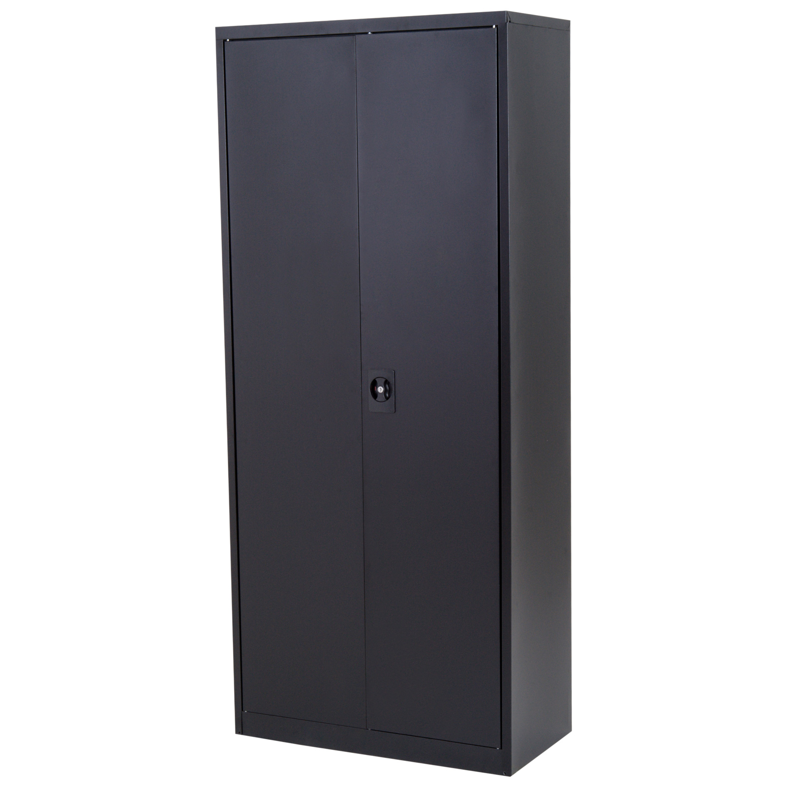 Vinsetto 72” Steel Utility Storage Cabinet - Black | Aosom