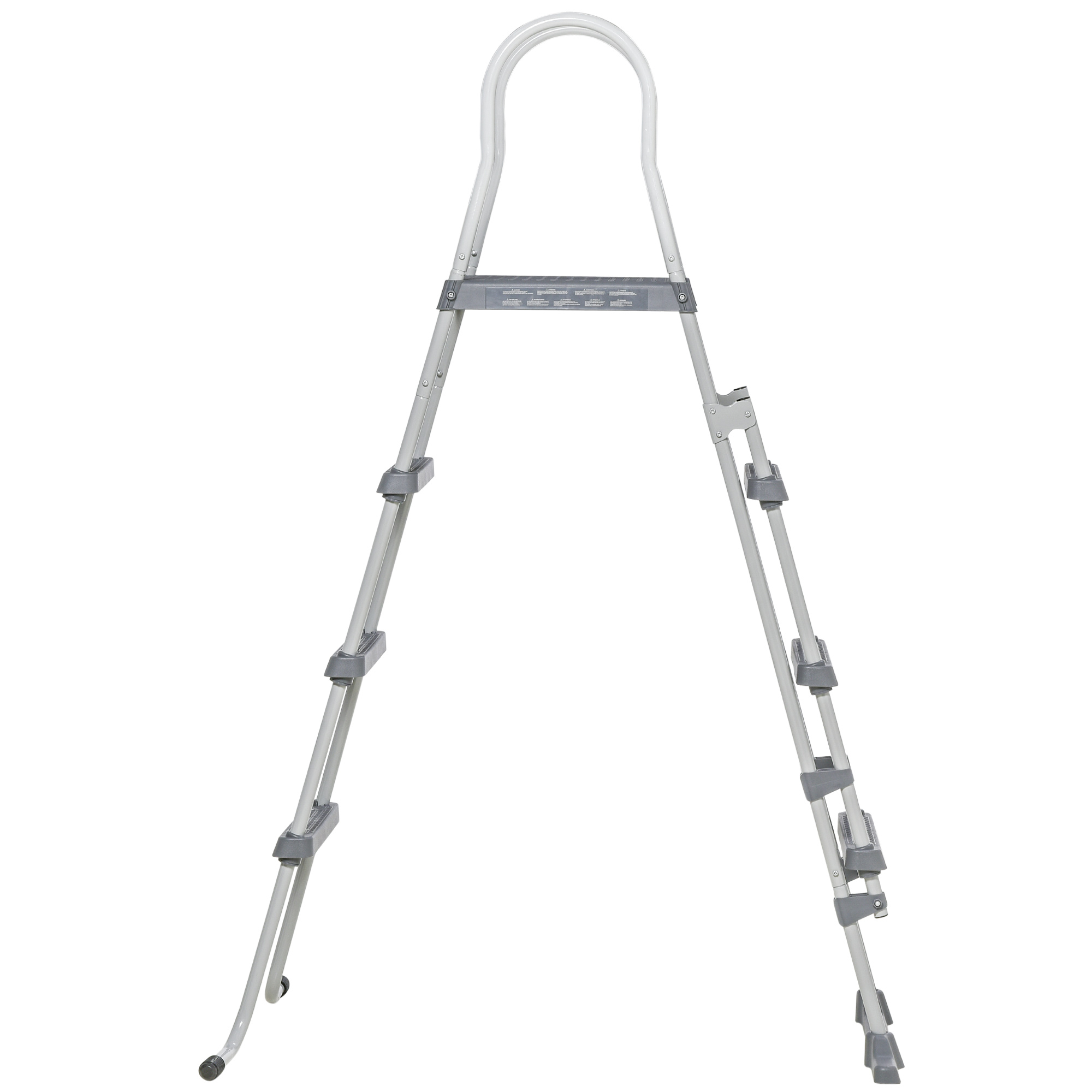 Outsunny 70 Inch Above Ground Swimming Pool Ladder, A Frame Deck Ladder ...