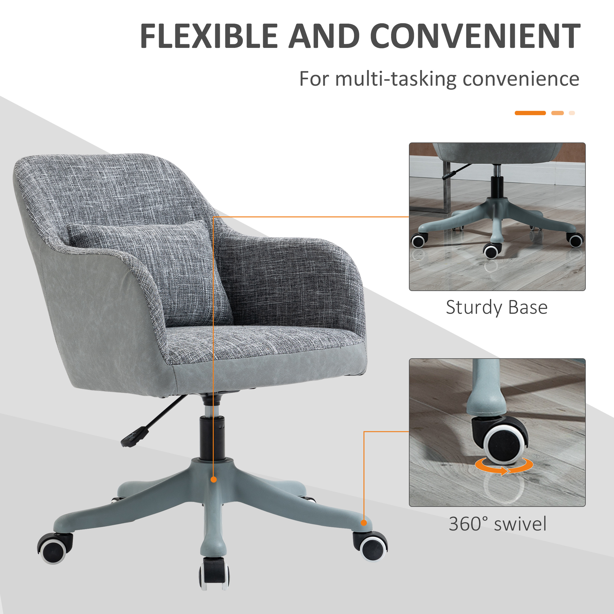 Swivel tub office chair store