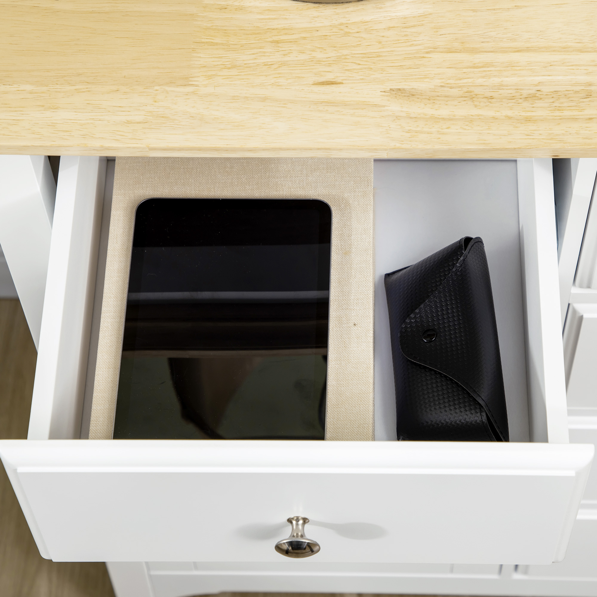 HOMCOM Modern Sideboard with Drawers, Buffet Cabinet with Storage ...