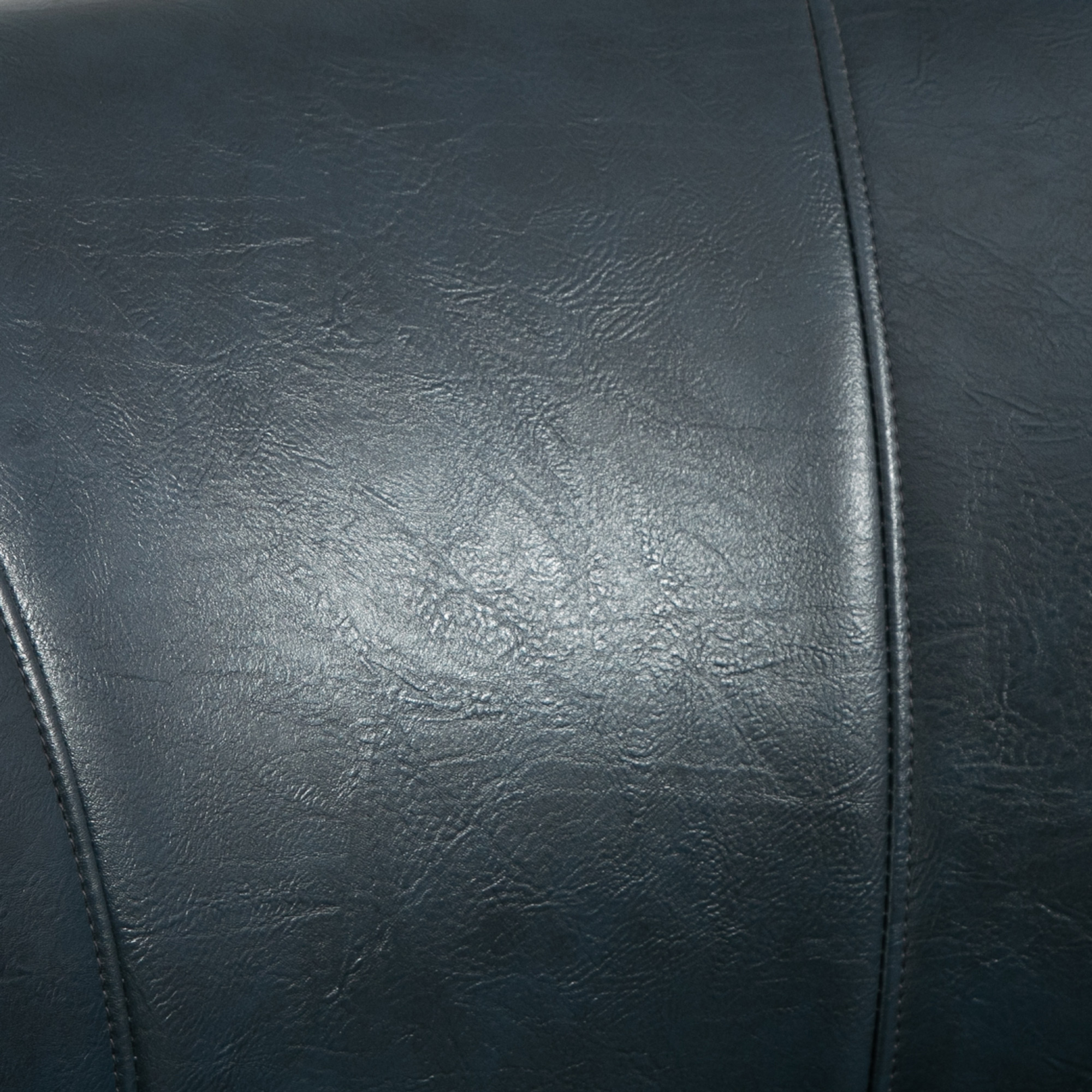 HOMCOM Accent Chair, Modern Armchair, Faux Leather Upholstered Living ...