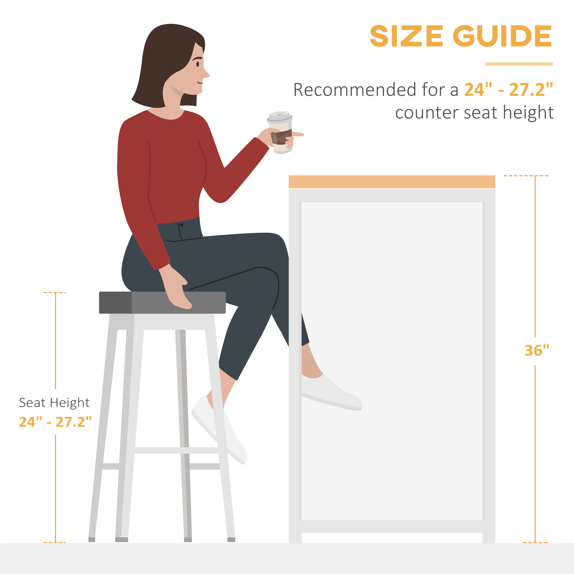 HOMCOM Extendable Bar Table with Storage, Counter Height Table ...