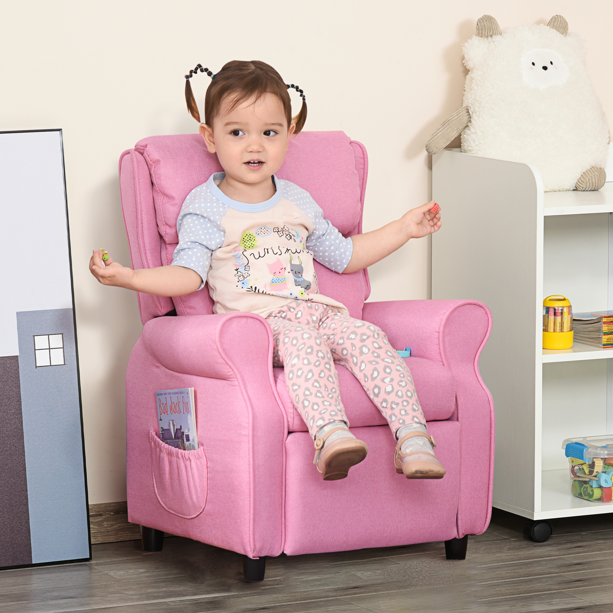 Pink recliner chair store