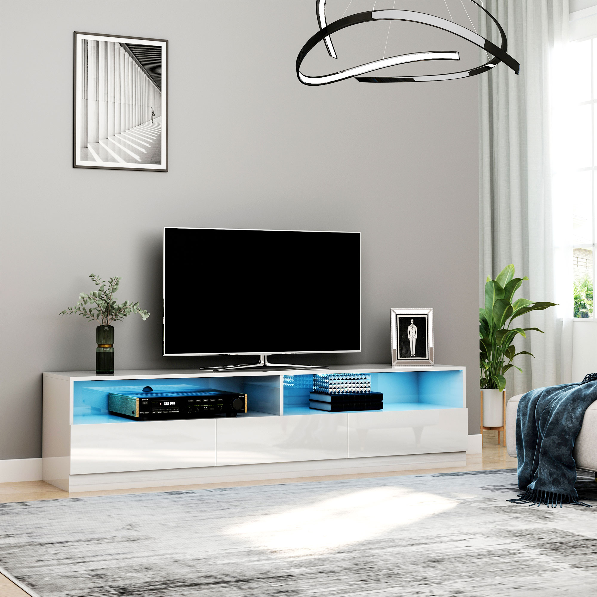 White plasma stands for sale store