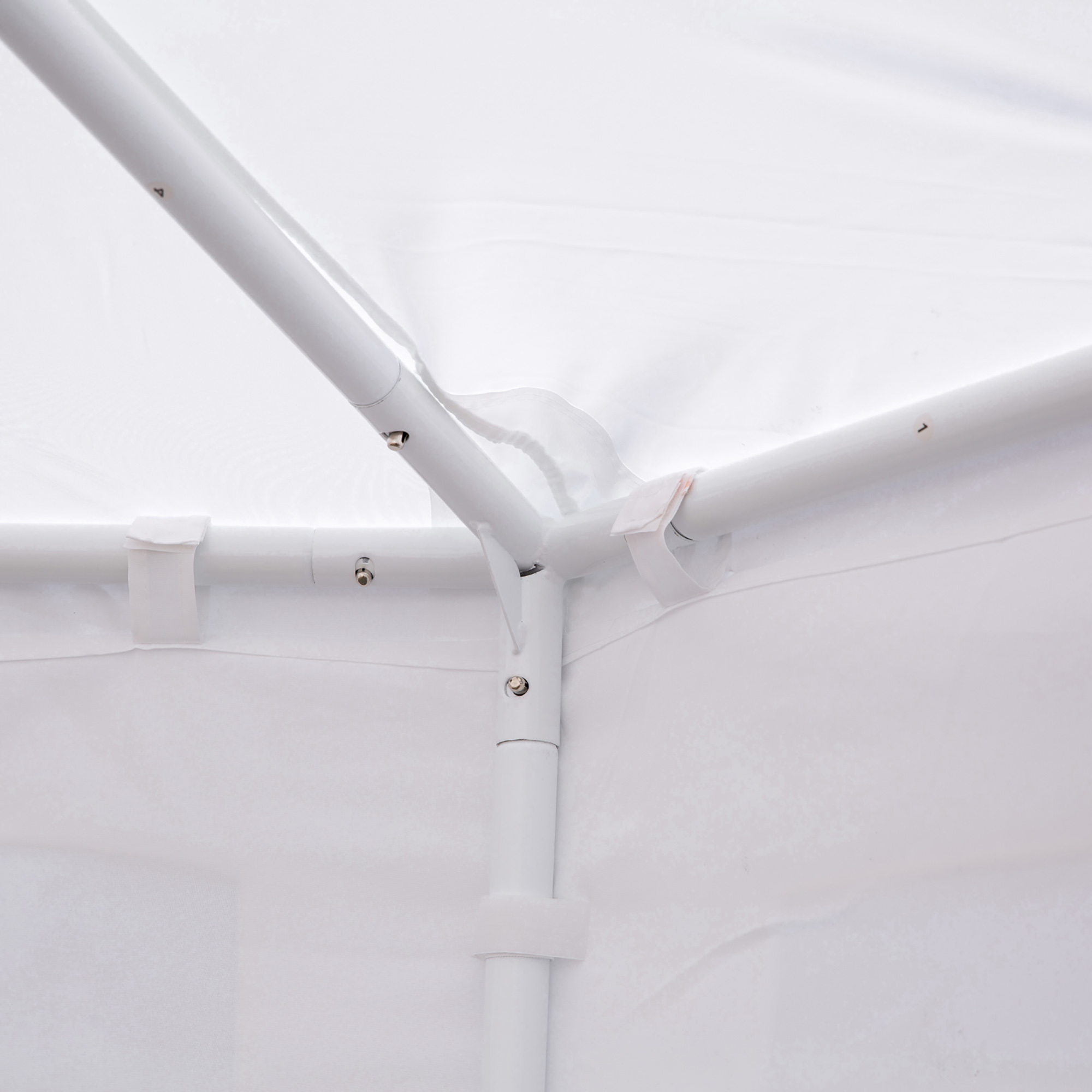 Outsunny 29 x 21 ft Decagon Party Tent, Large Wedding Tent with ...