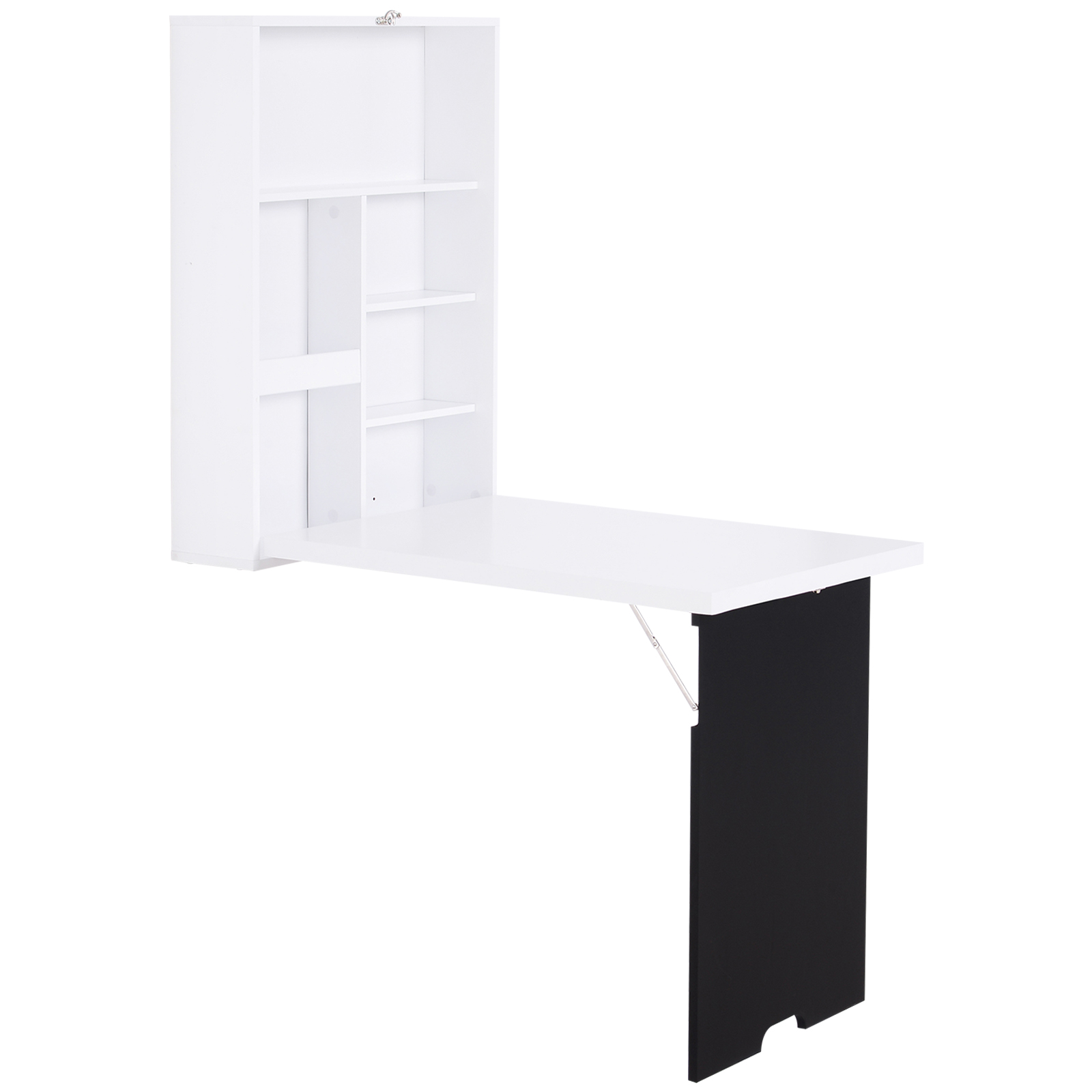 Compact fold out desk store
