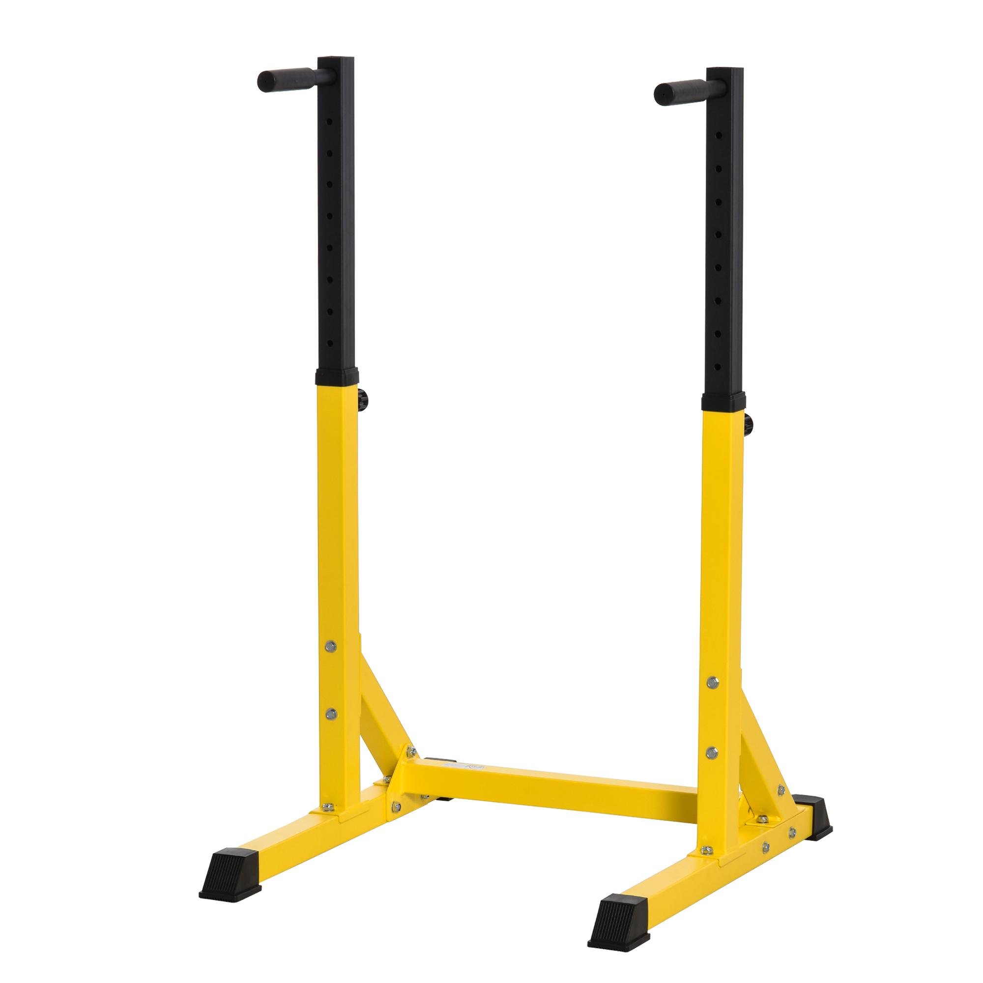 Soozier Adjustable Heavy Duty Dip Station Strength Training ...