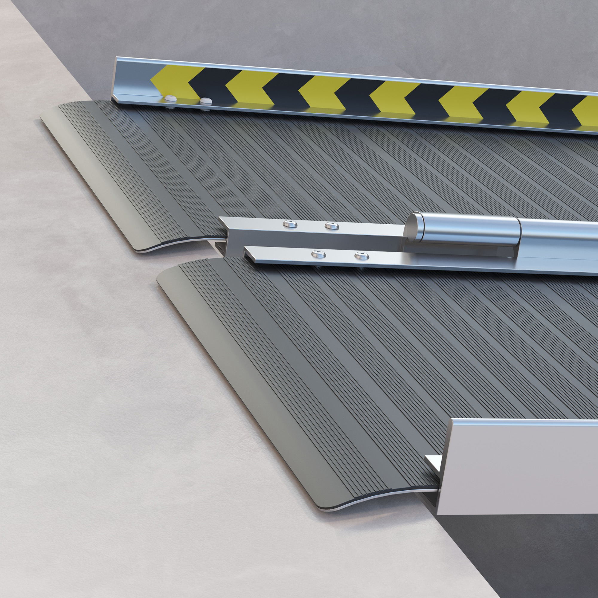 HOMCOM Wheelchair Ramp 10FT, Folding Aluminum Threshold Ramp with Non ...