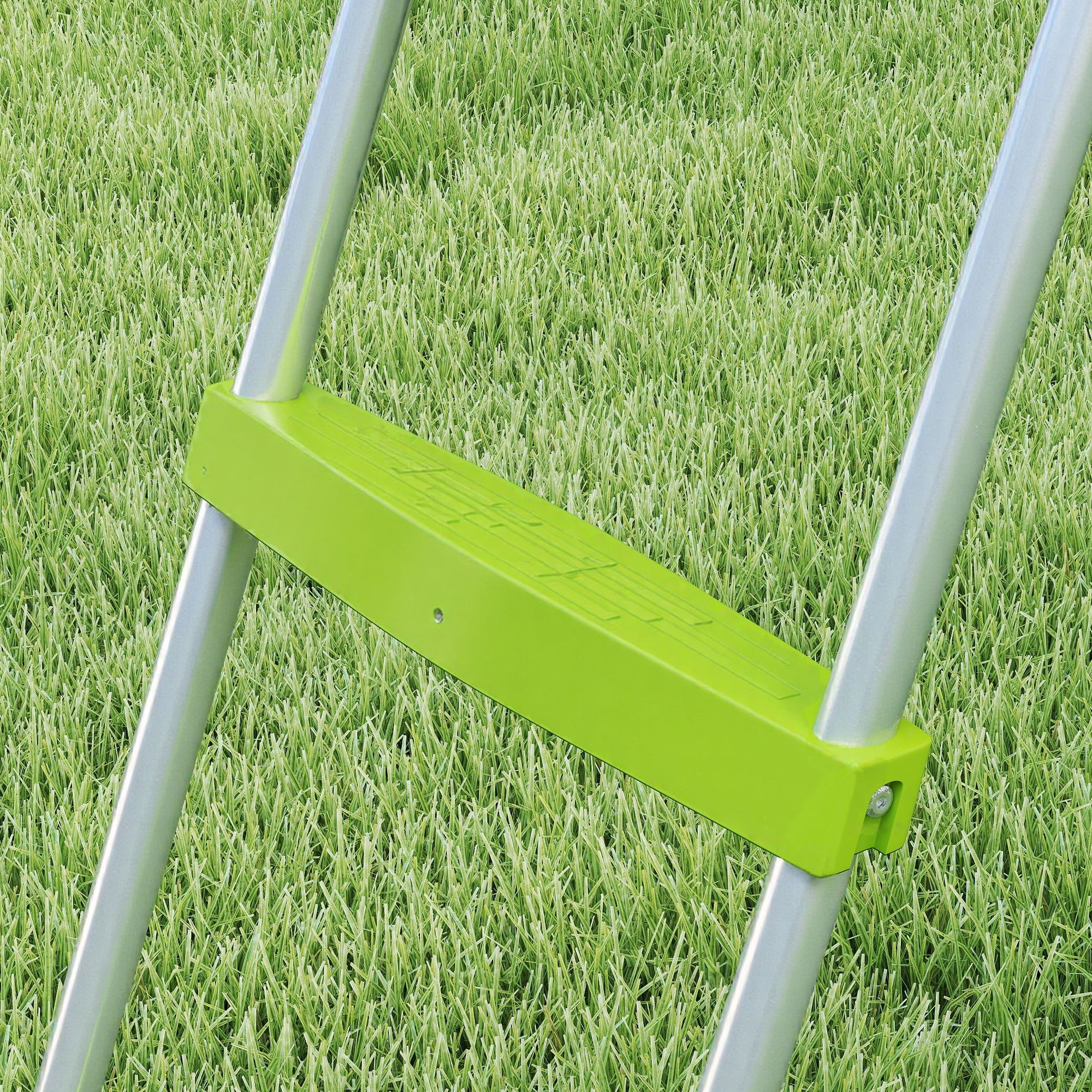 Qaba 5.7FT Outdoor Slide for Kids Ages 3-8, Climbing Step Ladder ...