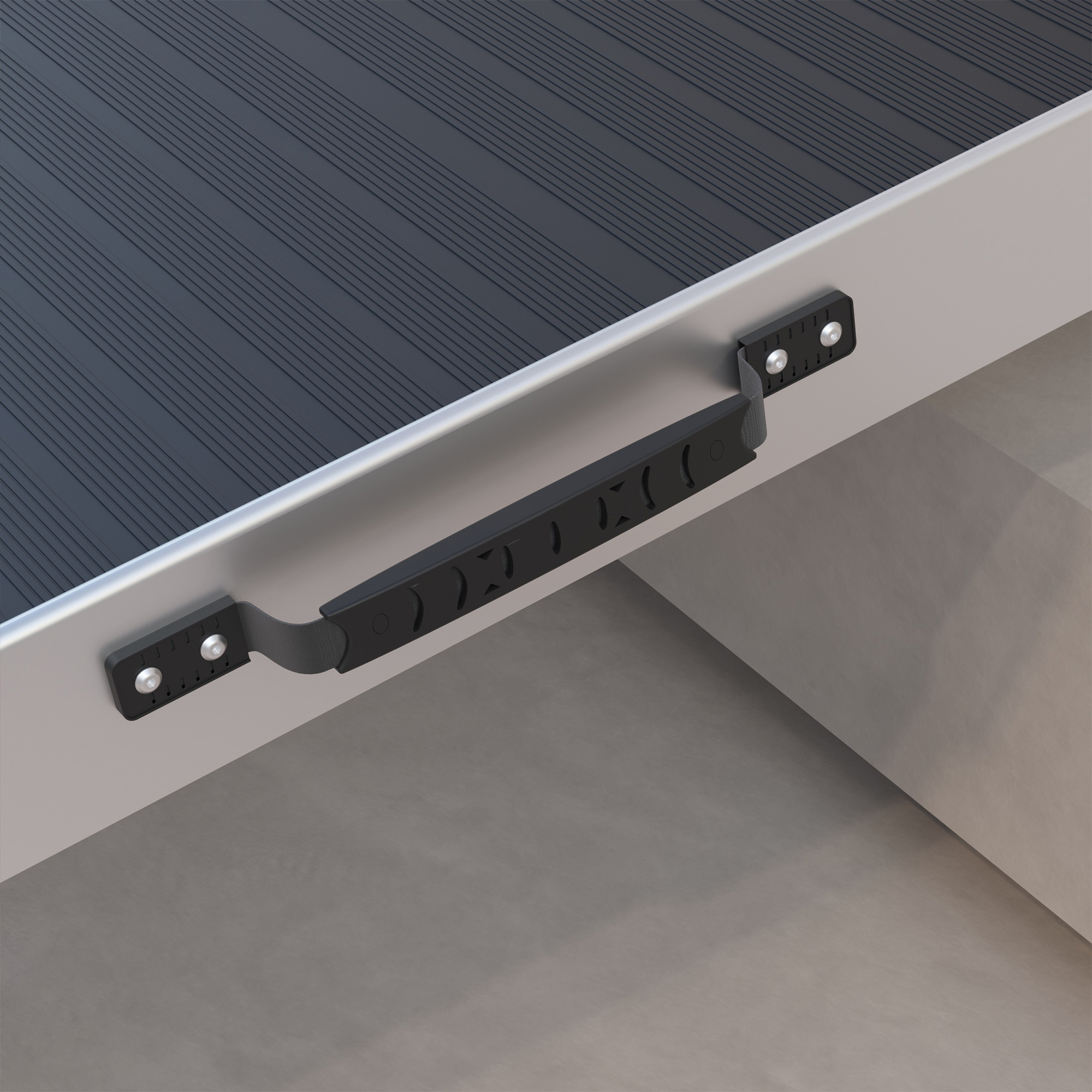 HOMCOM Wheelchair Ramp 8FT, Folding Aluminum Threshold Ramp with Non ...