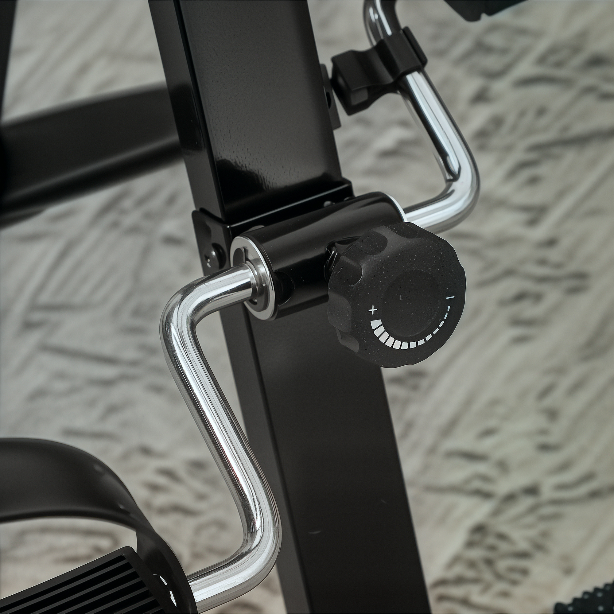 Soozier Seated Pedal Exerciser, Foldable Leg Exercise Bike with LCD ...