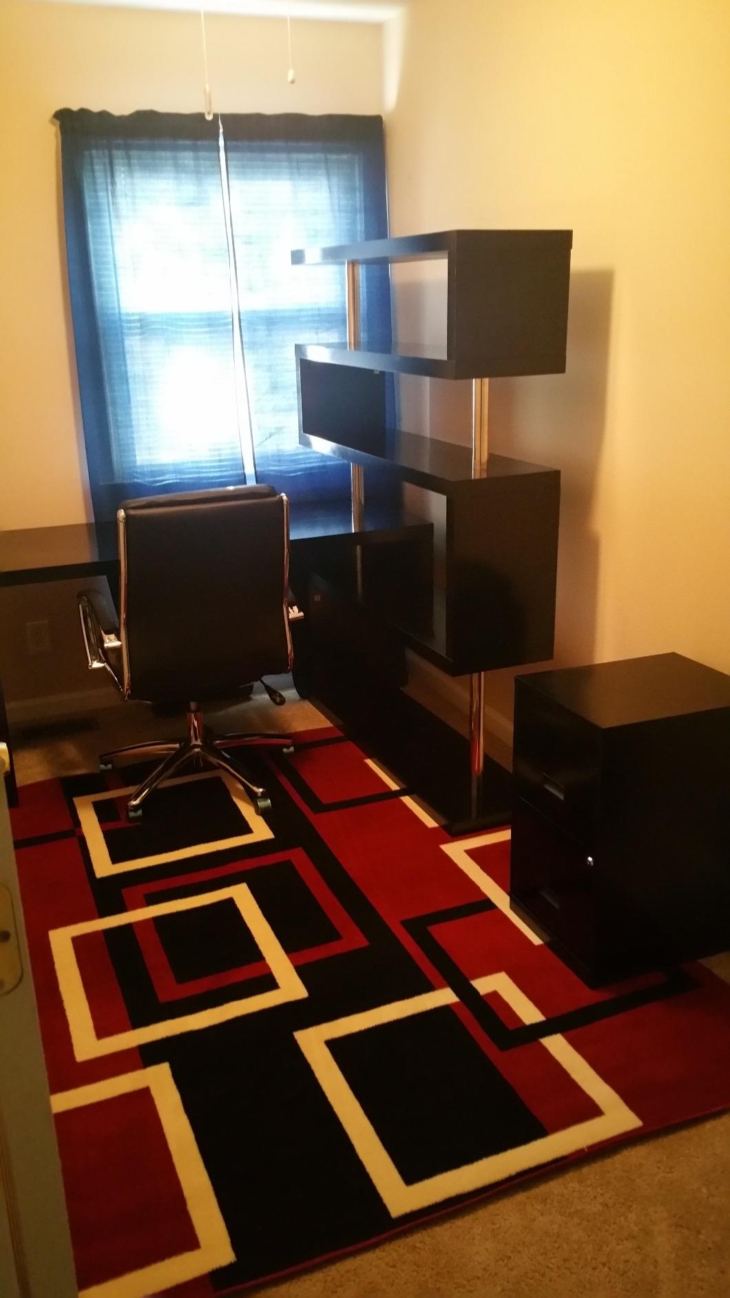 HOMCOM 94" 4 Tier Rotating Versatile L-Shaped Computer Desk Writing ...