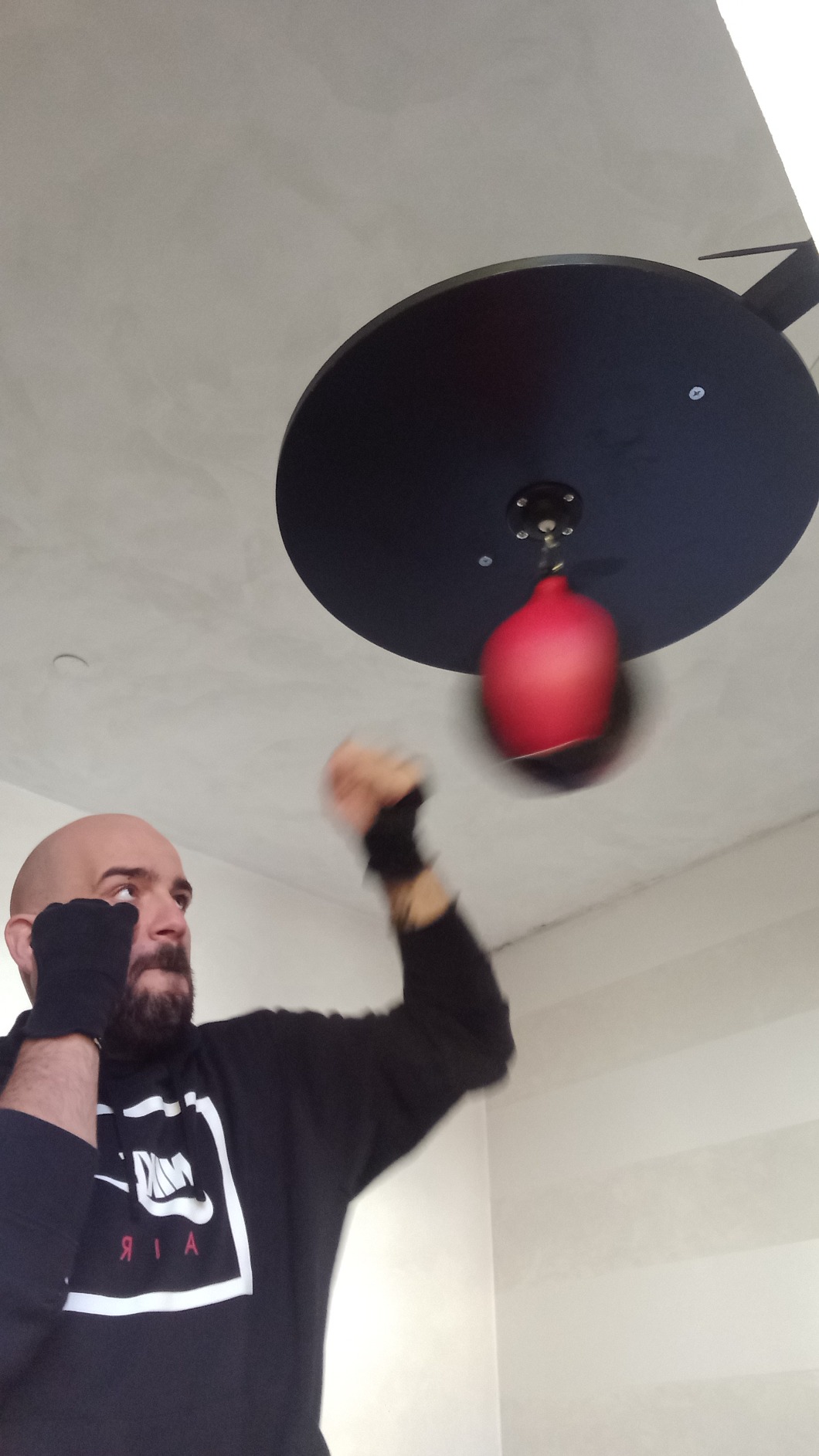 Soozier Speed Bag Platform Speedball Frame Wall Mounted Boxing MMA ...