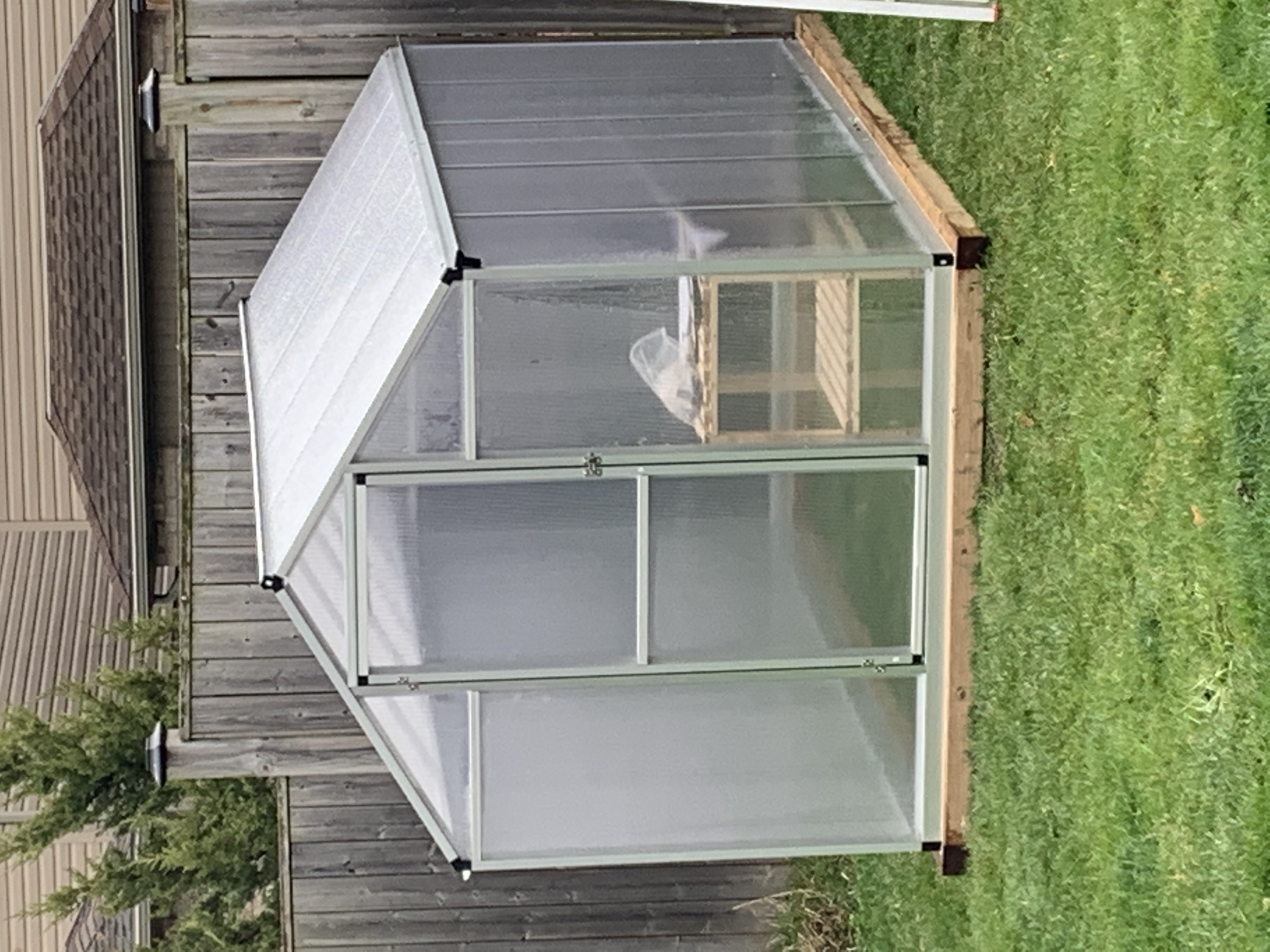 Outsunny One Stop Gardens 10’x6.25'x6.4' Portable Outdoor Walk-In Cold ...
