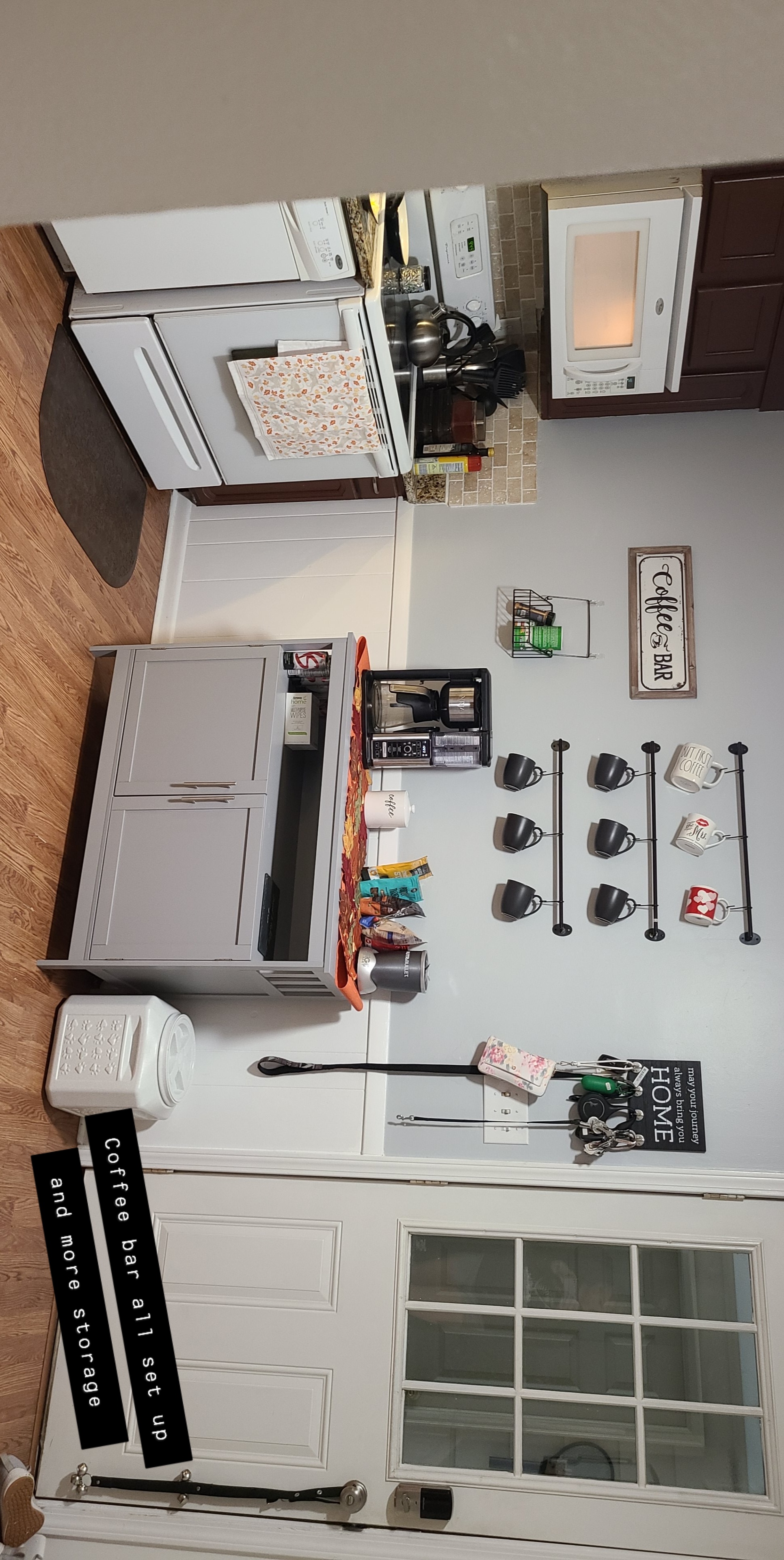 HOMCOM Kitchen Sideboard, Buffet Cabinet, Wooden Storage Console Table ...