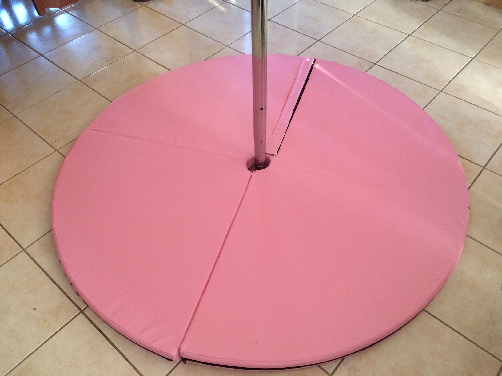 Soozier Pole Dance Mat Foldable Yoga Exercise Safety Dancing Cushion ...