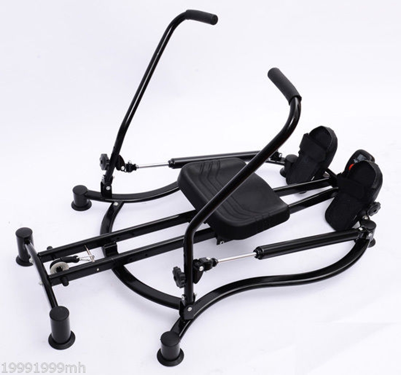 Soozier Hydraulic Rowing Exercise Machine Folding Water Rowers Body ...