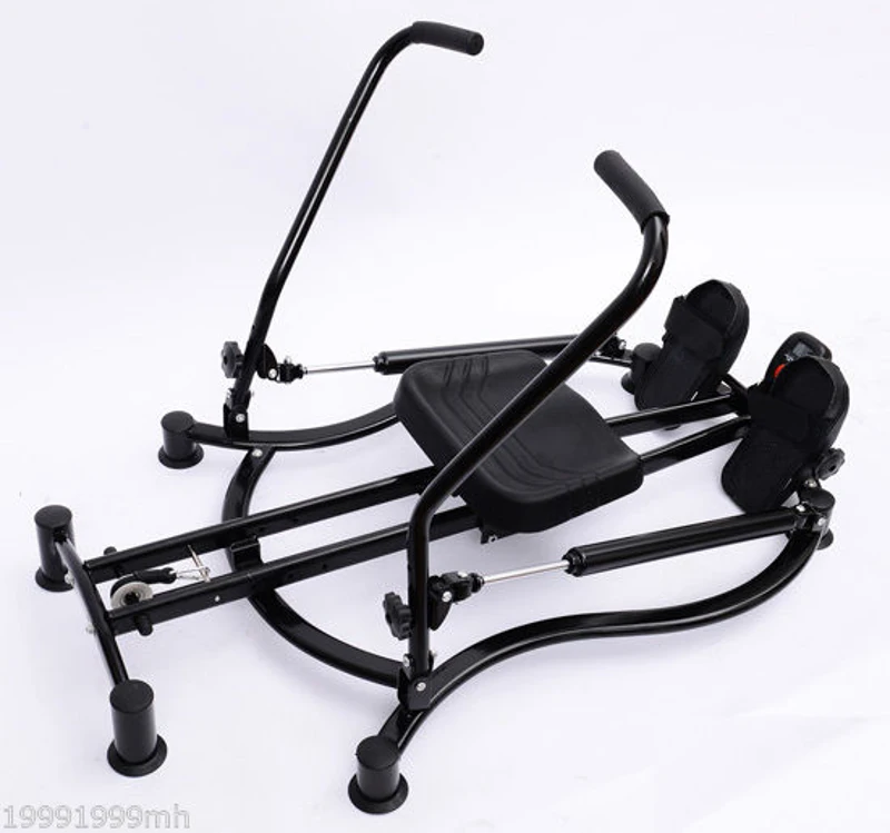 Soozier Hydraulic Rowing Exercise Machine Folding Water Rowers Body ...
