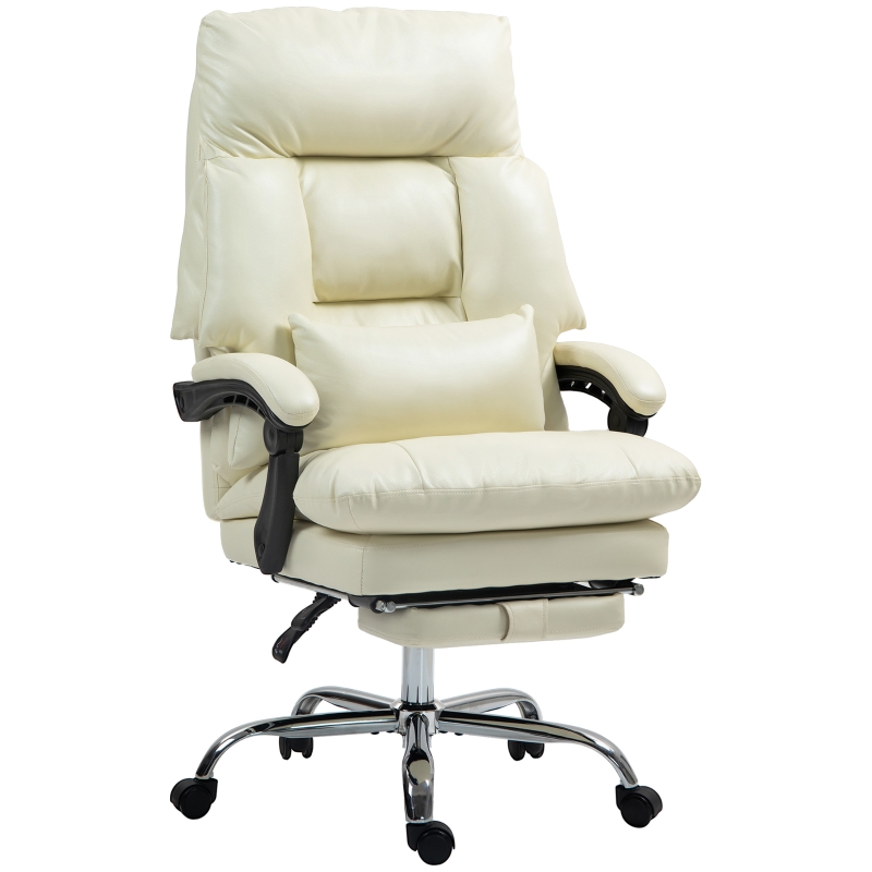 White overstuffed chair store