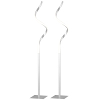 HOMCOM 6FT Arch Shape Floor Lamp with 180° Flexible Lampshade and ...