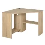 HOMCOM Multi-Tier Corner Computer Desk Writing Table for Home & Office ...