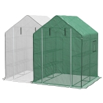Outsunny Greenhouse Cover Replacement Walk-in PE Hot House Cover with ...