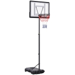 Soozier Portable Basketball Hoop, 6ft-7ft Height Adjustable Basketball ...