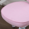 HOMCOM Pink Love Heart Shaped Back Office Chair | Aosom.com