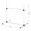 PawHut Adjustable Dog Agility Training Equipment Jump Bar With Carrying ...