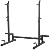 Soozier Multi-Function Barbell Squat Rack Stand, Heavy-Duty Strength ...