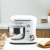 HOMCOM Stand Mixer with 6+1P Speed, 600W Tilt Head Kitchen Electric ...