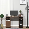 HOMCOM Multi-Function Computer Desk Home Office Workstation with ...