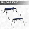 DURHAND 4 in 1 Portable Workbench, Folding Work Table, Scaffold, Dolly ...