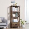 HOMCOM 3-Tier Multipurpose Storage Shelf Bookcase Display Rack Home ...